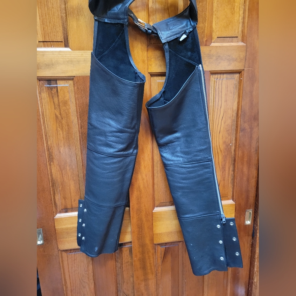 Authentic Harley Davidson Motorcycle Chaps - Gem